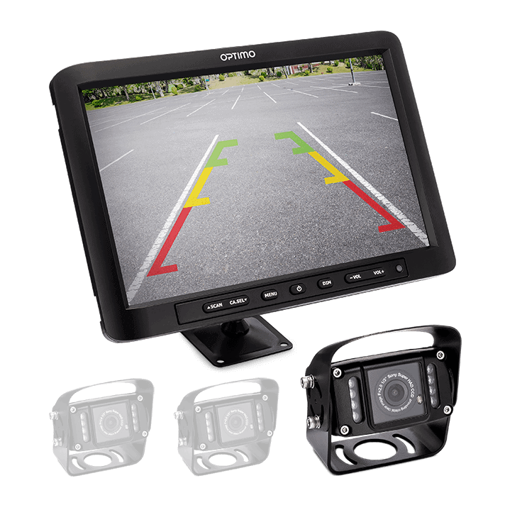 10” Blind Spot Camera System | Optimo Electronics