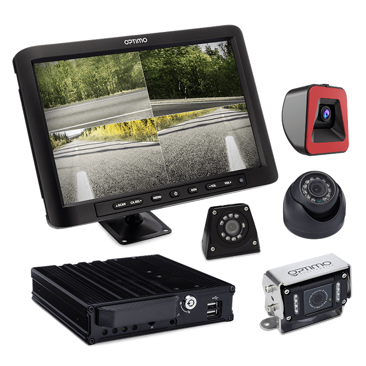 4 Channel Full HD Mobile DVR System | Optimo Electronics