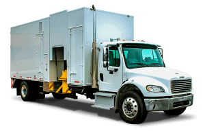 Feature-rich safety systems for paper shredding trucks | Optimo Electronics