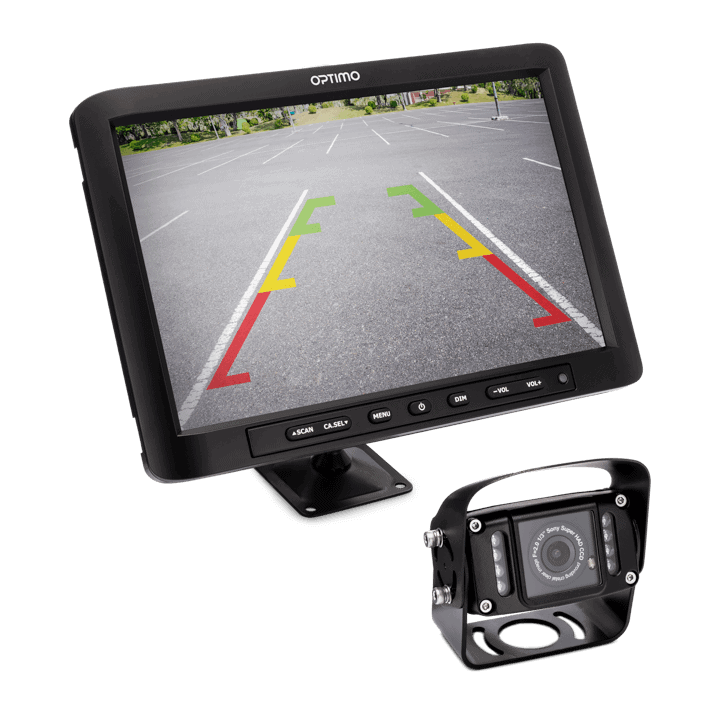 Waterproof Monitor + Extreme IP69 Blind Spot Camera | Optimo Electronics